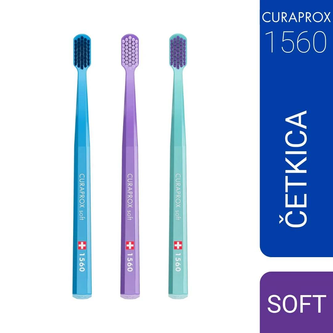 CURAPROX Četkice Sensitive SOFT CS 1560 3 Četkice