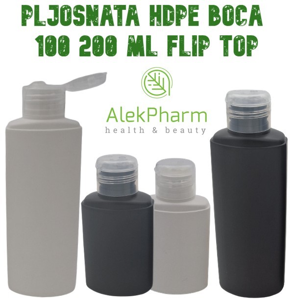 PLJOSNATA HDPE BOCA FLIP TOP ZATVARAČ