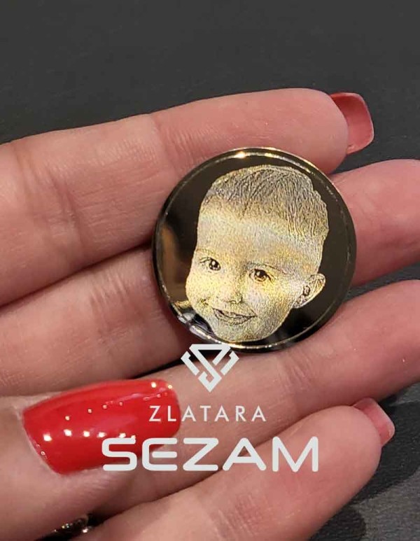 Foto zlatnik 14 k izrađen po želji