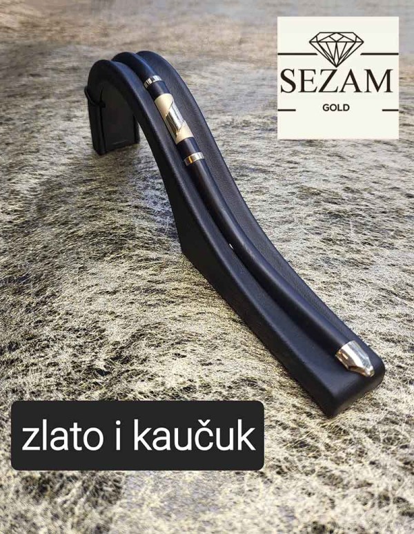 Narukvica zlato i kaučuk