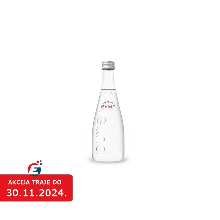 Evian Voda 0.33L u staklenoj flašici