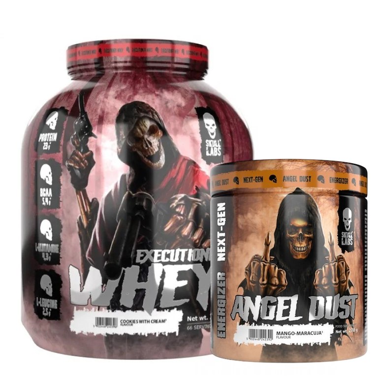 Whey executioner 2kg + Angel dust 270g/60serv – Skull Labs