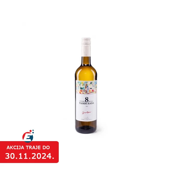 Osam Tamburaša Belo Vino Vinarija Zvonko Bogdan 0.75L