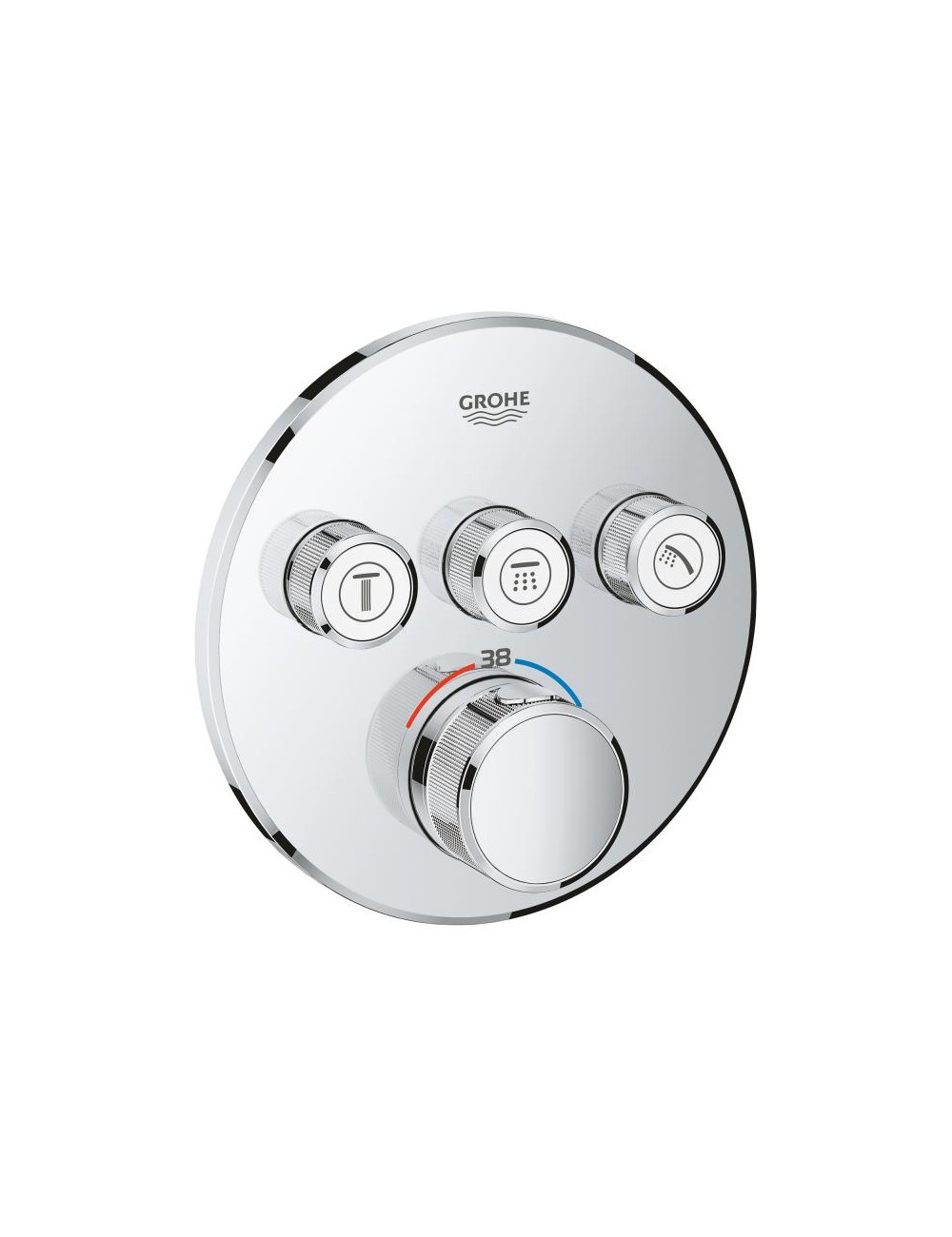 GROHE GROHETHERM SMARTCONTROL TERMOSTat MESAC 3 FUNK.