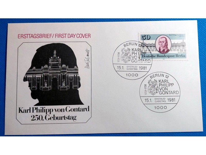 Nemačka BERLIN FDC 1981.