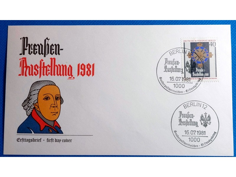 Nemačka BERLIN FDC 1981.