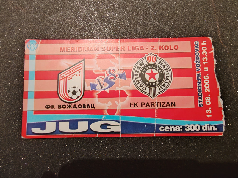 ULAZNICA VOZDOVAC - PARTIZAN 13.08.2006.