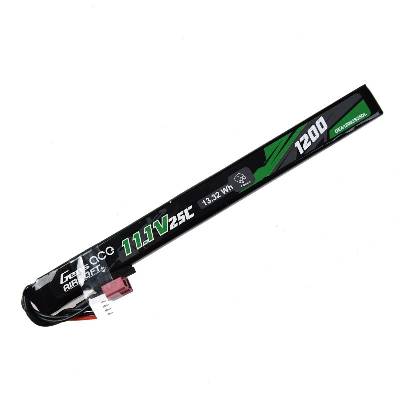 Gens Ace baterija Li-Po 11.1V 1200mAh 25C duga T-konektor