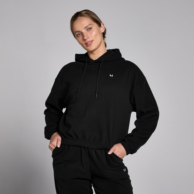 MP Women's Fleece Hoodie - ženska dukserica - crna