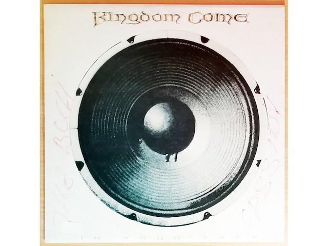 LP KINGDOM COME - In Your Face (1989) VG-/VG+/M