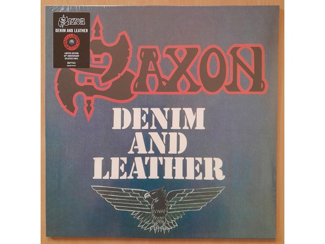 Saxon – Denim And Leather EUROPE 2021 CRVENI VINIL