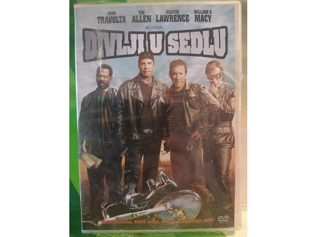 Divlji u Sedlu - John Travolta / NOVO / u Celofanu