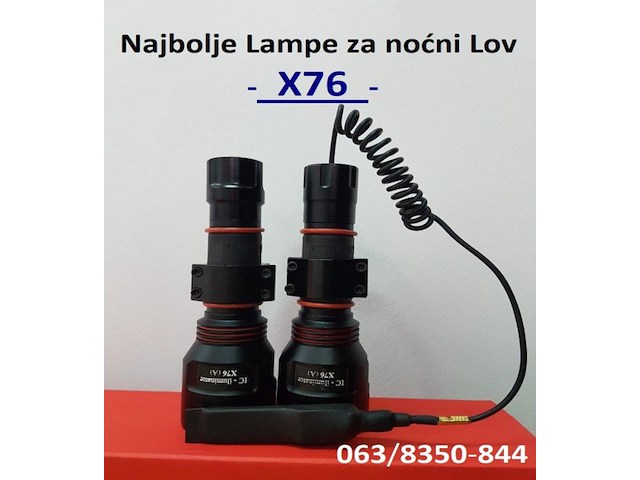 NOVO Najbolje Lampe ikada pravljene za Noćni Lov X76