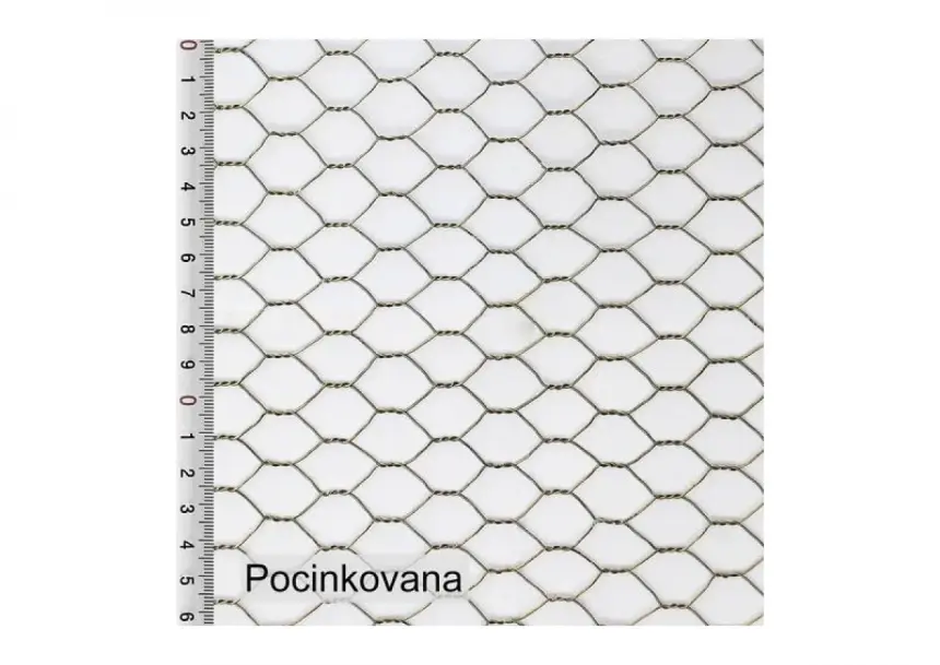 Heksagonalno pletivo pocinkovan 13mmx1mx25m