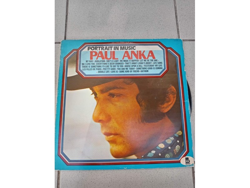 Paul Anka-Portrait in music double LP