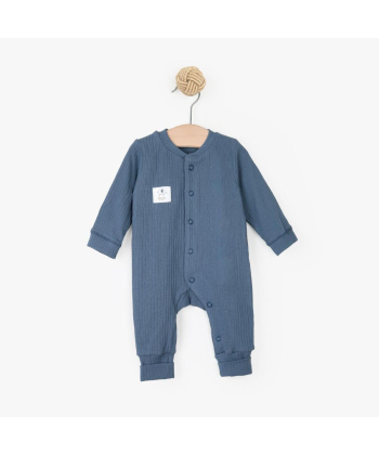 Just Kiddin Organic zeka za dečake sa drikerima 0-3 meseca Denim - 17001092