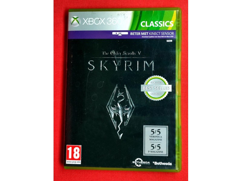 The Elder Scrolls V SKYRIM / XBox 360 Orig. Igra