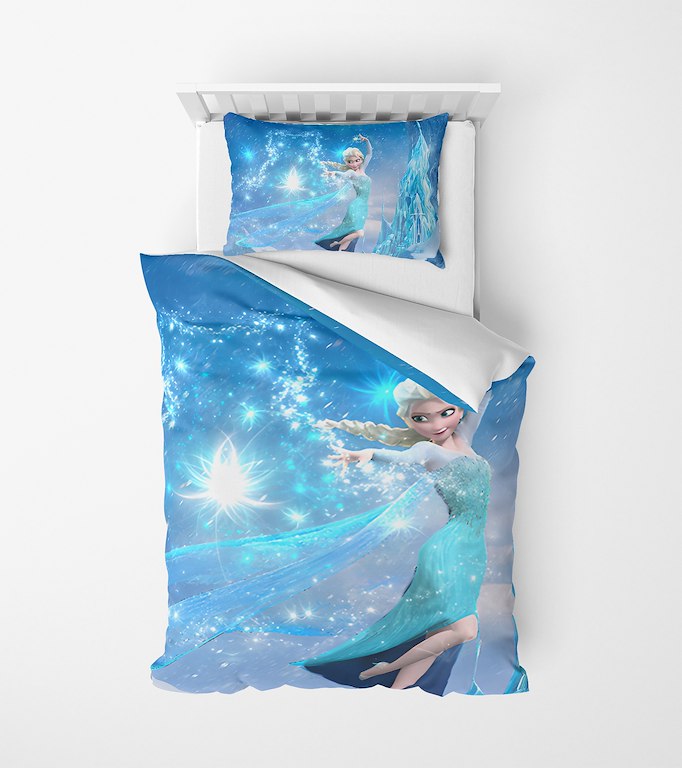 3D-SINGL POSTELJINA-Elsa magic