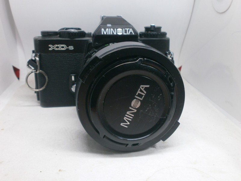 Minolta XD-s w/Data back + MD 35-70mm f/3.5