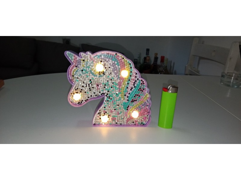 Jednorog Led Lampa