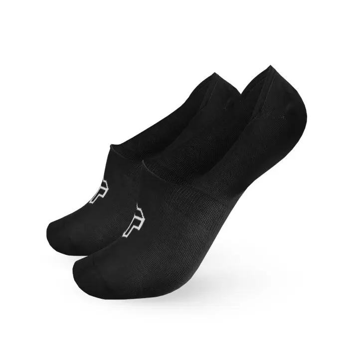 No-show Socks 2Pack Black - STRIX