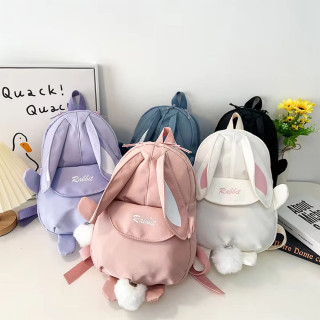 Bunny Backpack - Dečiji ranac sa plišanim repićem