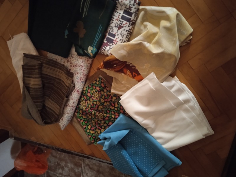 VINTAGE Materijali za sivenje LOT