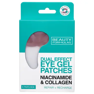 BEAUTY FORMULAS Gel jastučići za predeo oko očiju - niacinamid i kolagen