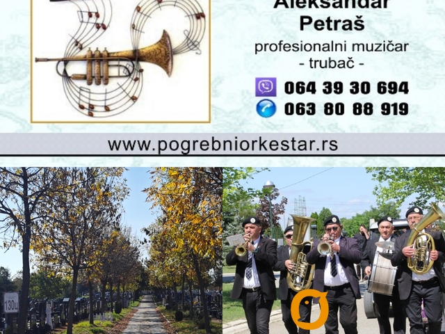 Trubači pogrebni orkestar pleh muzika za sahrane Srbija