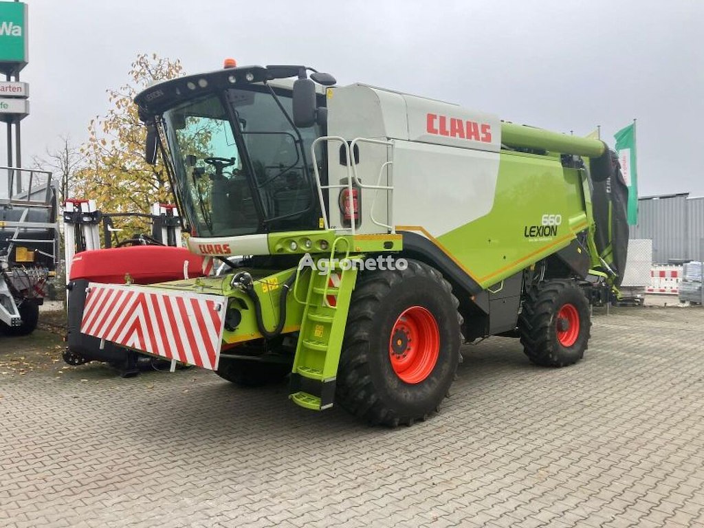 Claas LEXION 660 + V660 SCHNEIDWERK kombajn za žito