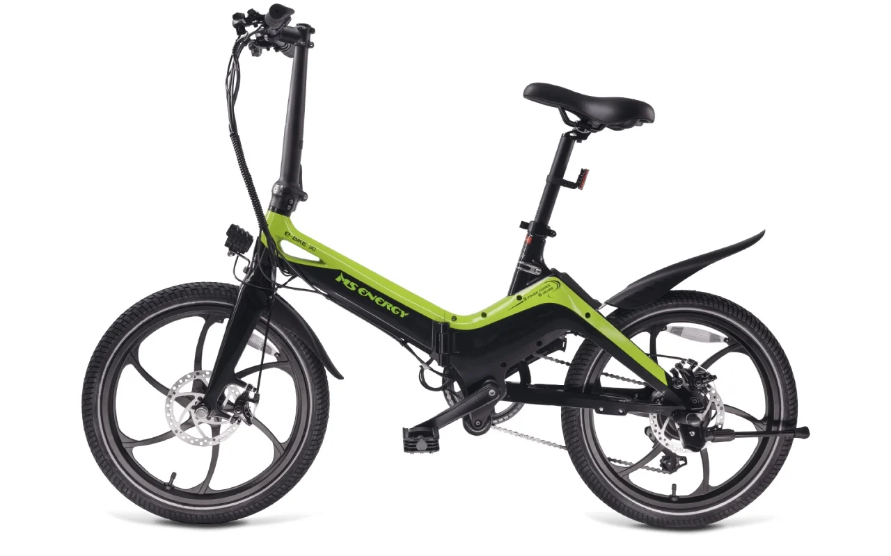 MS ENERGY eBike i10 Black Green