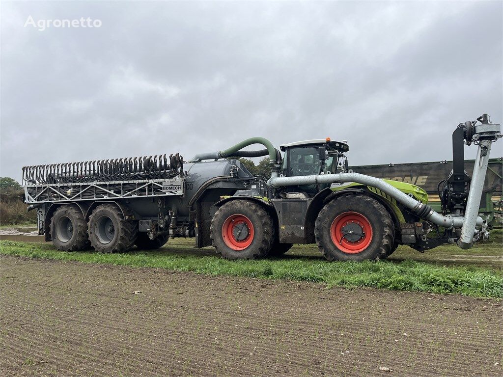 Claas Xerion 4500 mit Kaweco 28m3 und 30 m Bomech rasipač stajnjaka