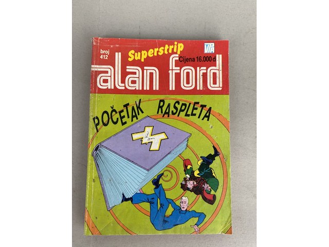 ALAN FORD SUPERSTRIP VJESNIK BROJ 412