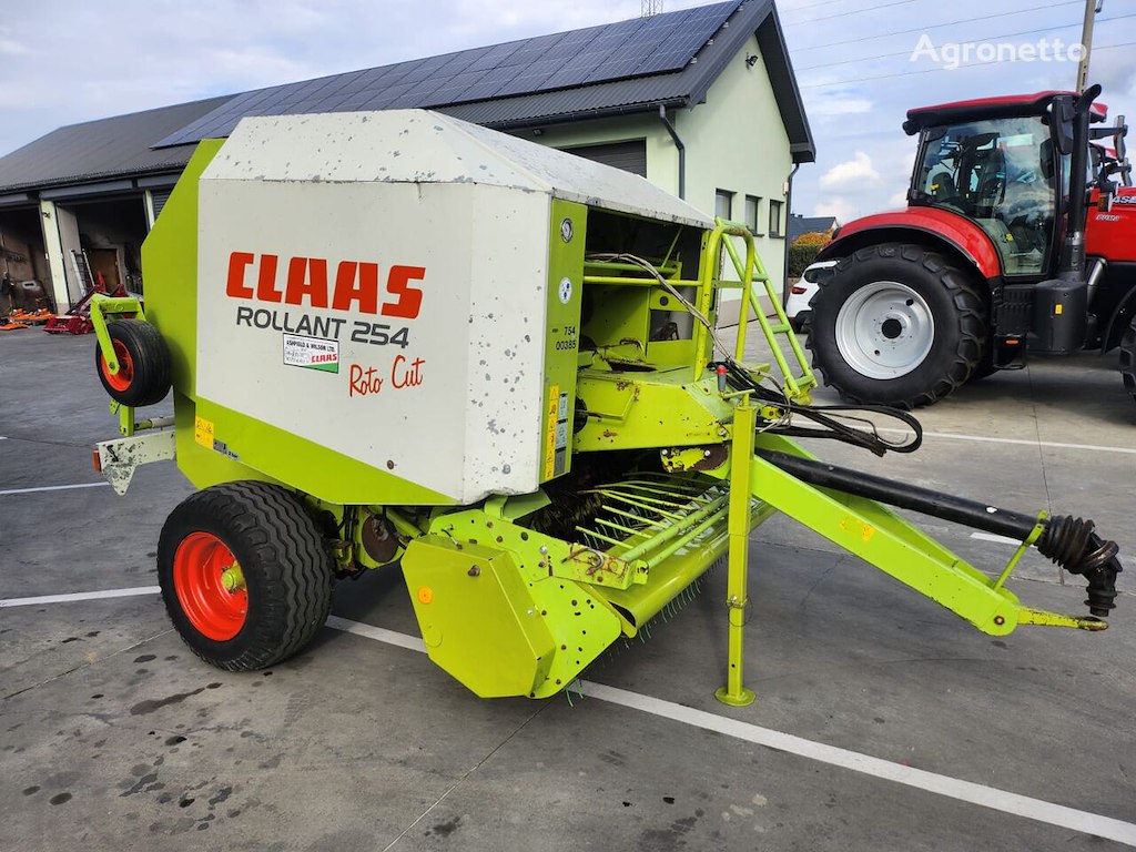 Claas 254 ROTO CUT balirka za okrugle bale