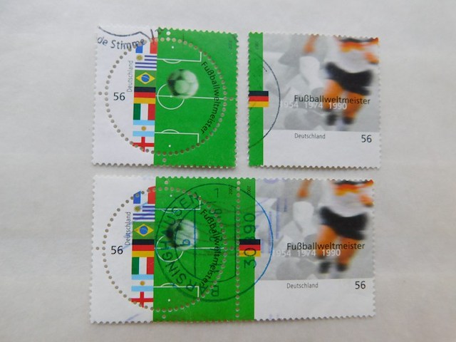 DEUTSCHLAND FIFA 2002 KOMPLET SERIJA