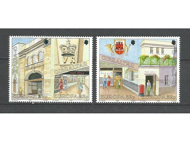 Gibraltar 1990. EVROPA CEPT cista serija