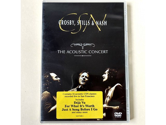 Crosby, Stills &; Nash - The Acoustic Concert (DVD)