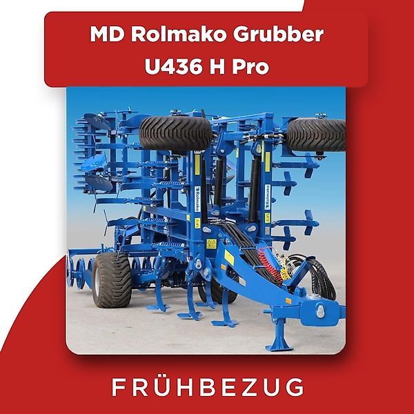 Novi Rolmako MD Rolmako Multifunktionsgrubber U 436 H Pro 4,5m kultivator za strništa