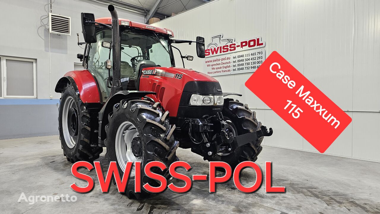 Case IH Maxxum 115 traktor točkaš