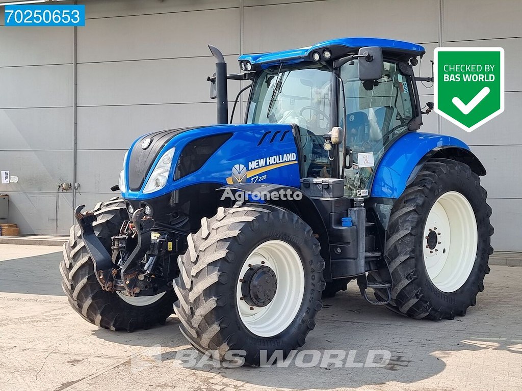 New Holland T7.225 AC 4X4 Front PTO traktor točkaš