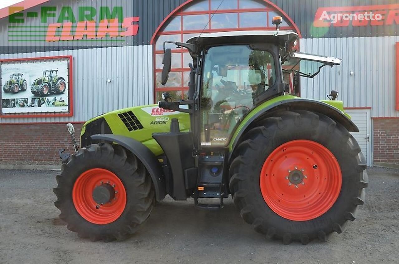 Claas arion 660 cmatic - stage v ceb traktor točkaš