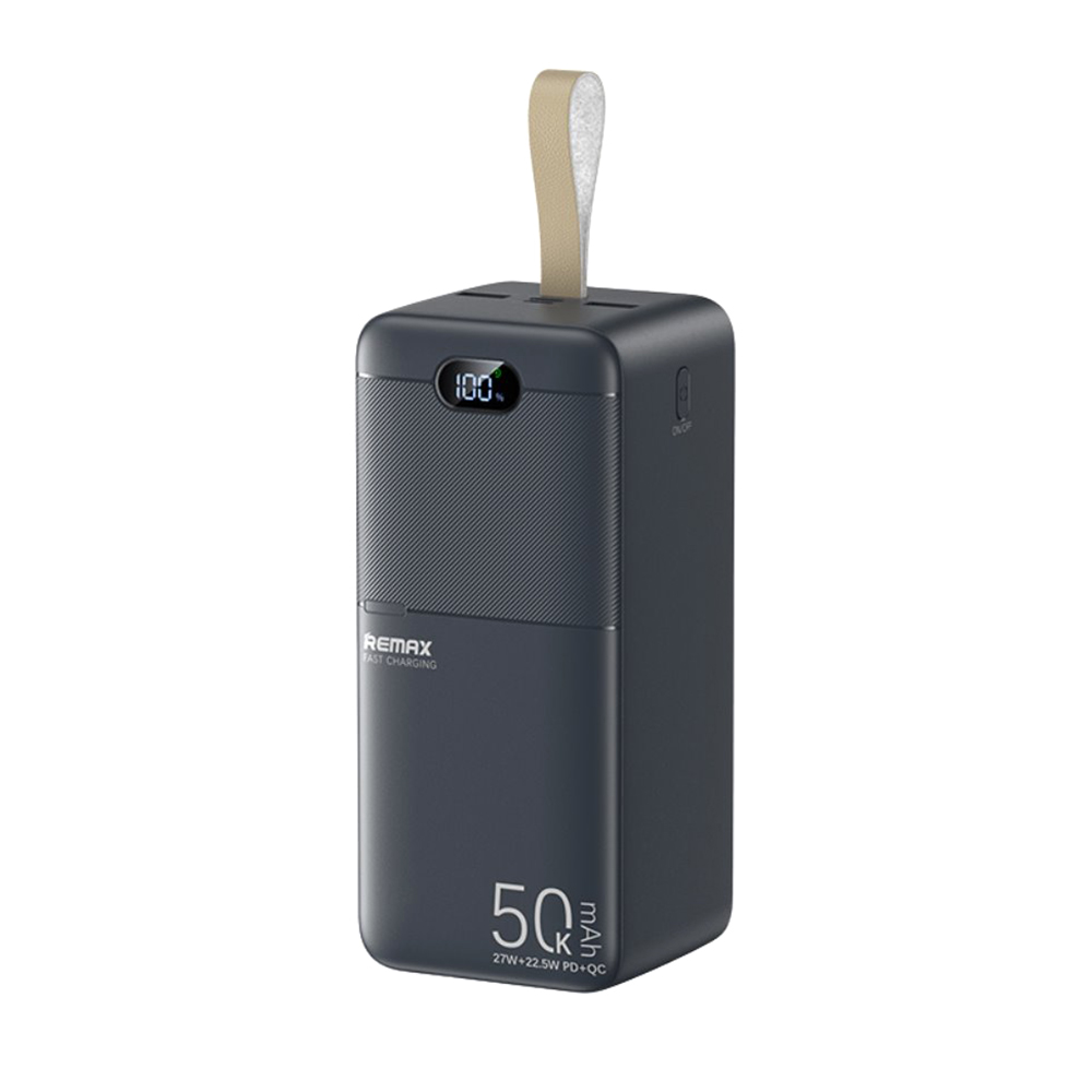 Back Up baterija (univerzalna) REMAX Piloteer 20W PD+22.5W 2.4A 50000mAh RPP-117 crni (MS)