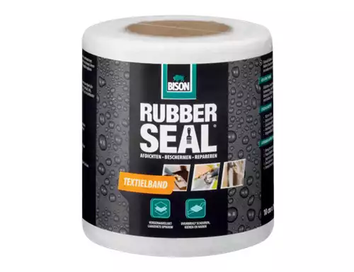 BISON Bison rubber seal textielbond 10cm*10m