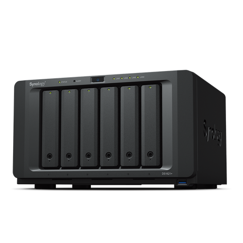 Synology DS1621+, 6(16)HDD, 4(32)GB, 2 NVMe, 4x1GbE