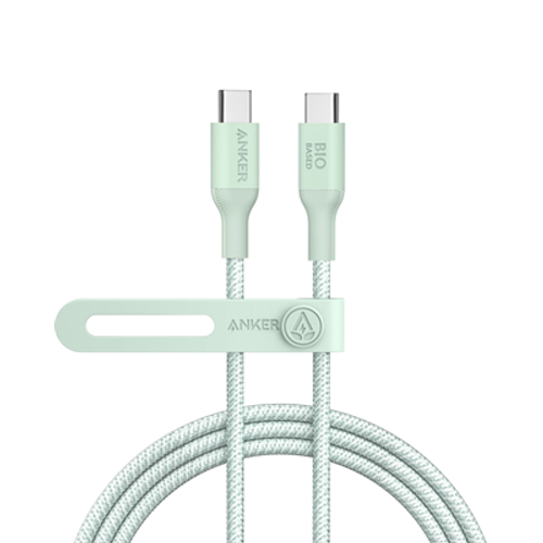 Anker 544 USB-C to USB-C (BIO Cable 6ft) Green