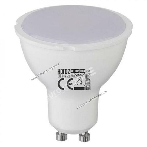 LED SIJALICA 10W GU10 4200K 630Lm PLUS-10 HL001-002-0010 Horoz