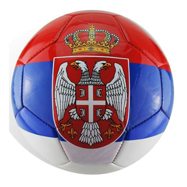 Sportske igračke FUDBALSKA LOPTA - SRBIJA 12613