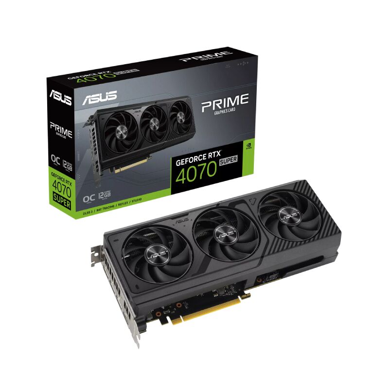 ASUS nVidia GeForce RTX 4070 SUPER 12GB 192bit PRIME-RTX4070S-O12G grafička karta