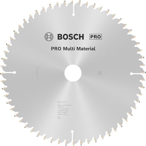 Bosch List kružne testere Multi Material 254 x 30 x 3,2 mm; 60 2608640449, 254 x 30 x 3,2 mm; 60