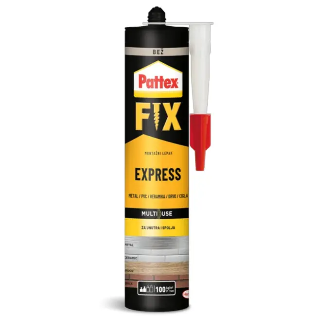 Lepak montažni expres fix pattex 375gr :)